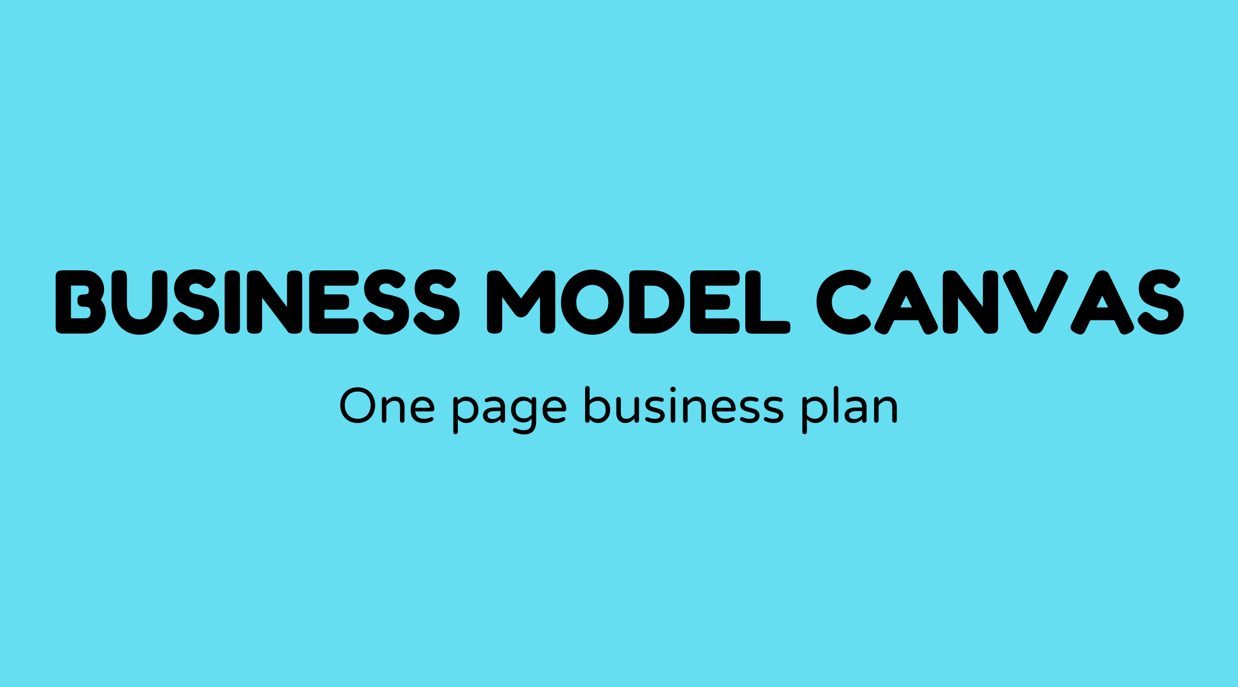 Business Model Canvas